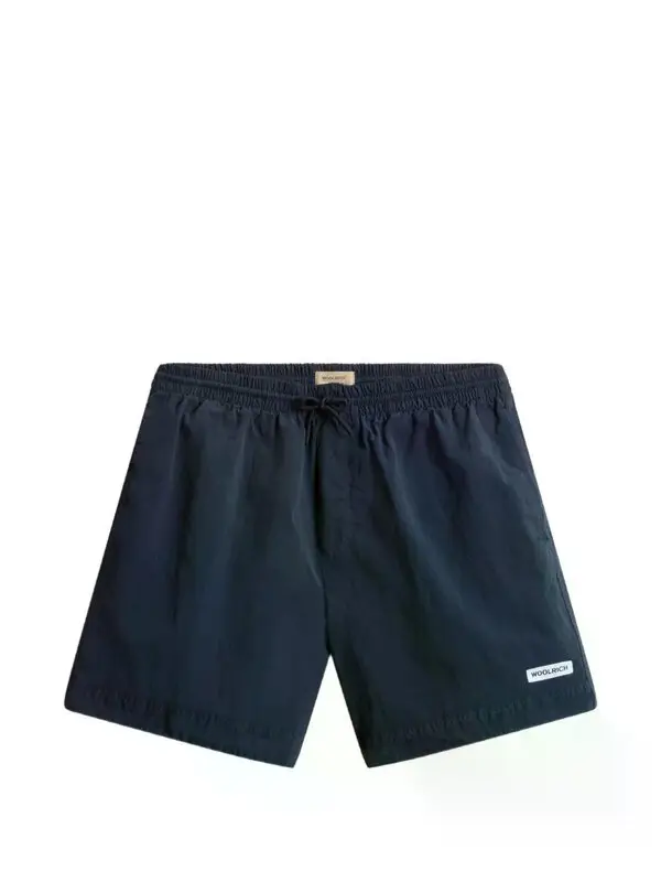 Woolrich Garment-dyed Swim Shorts - Blue