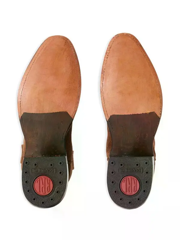Ralph Lauren 50mm Plainview Suede Cowboy Boots