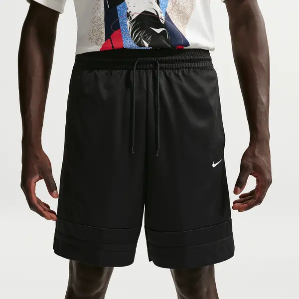Nike Dri-fit 8" Basketball Shorts - Black