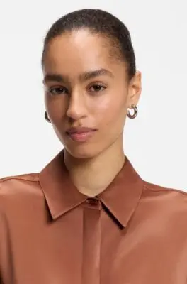 BOSS Regular-fit Blouse