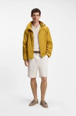 BOSS Regular-fit Hooded Jacket