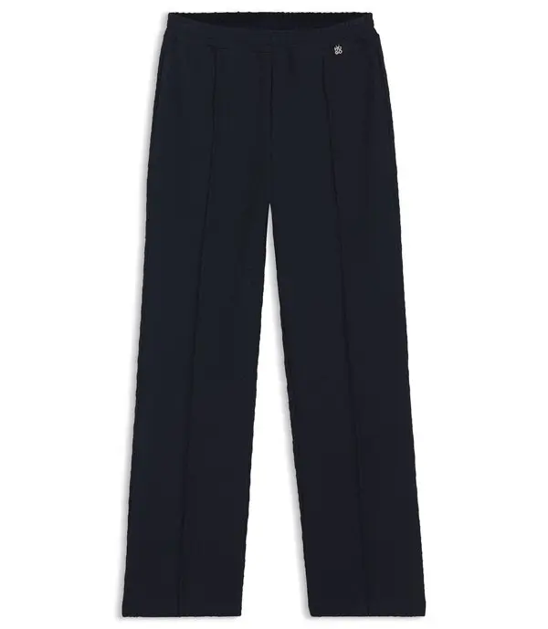 Hugo Straight-fit Track Pants In Diamond Jacquard