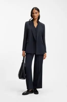 BOSS Relaxed-fit Pinstripe Blazer