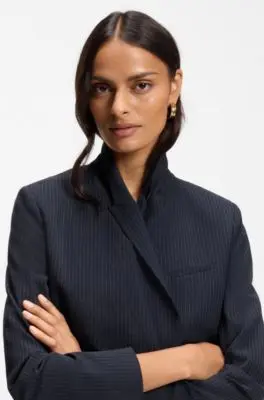 BOSS Relaxed-fit Pinstripe Blazer