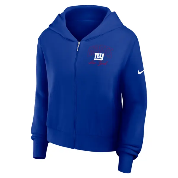 Nike Buffalo Bills Primetime Full-zip Hoodie - Blue