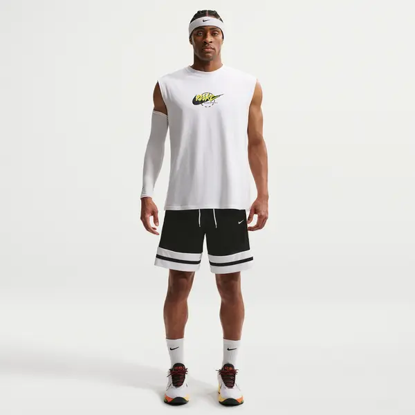 Nike Dri-fit 8" Basketball Shorts - Black