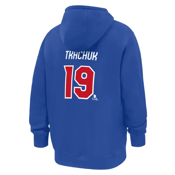 Nike Matthew Tkachuk Usa Olympic Team 2026 "gold Medal" Pullover Hoodie - Blue