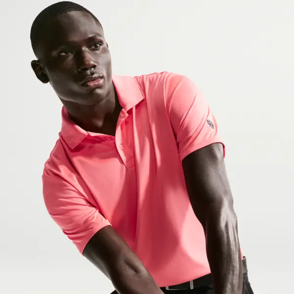 Nike Par Dri-fit Golf Polo - Pink