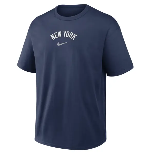 Nike New York Yankees City Name Max90 Mlb T-shirt - Blue