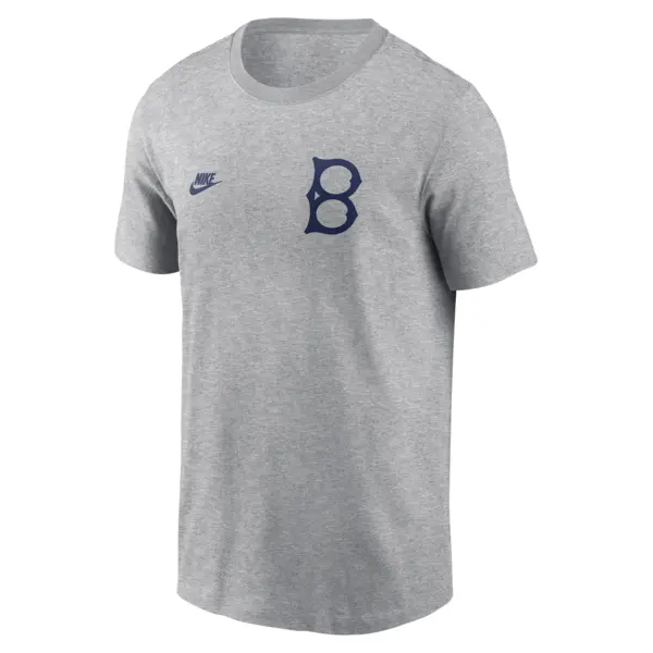Nike Brooklyn Dodgers Cooperstown 2-hit Large Logo Mlb T-shirt