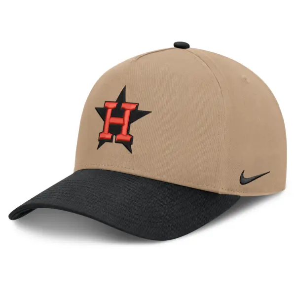 Nike Houston Astros Mlb A-frame Trucker Hat - Brown