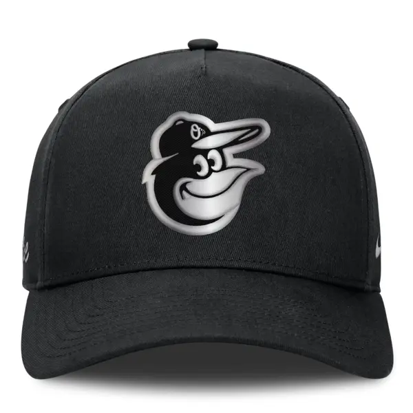Nike Baltimore Orioles Rise Dri-fit Mlb A-frame Trucker Adjustable Hat