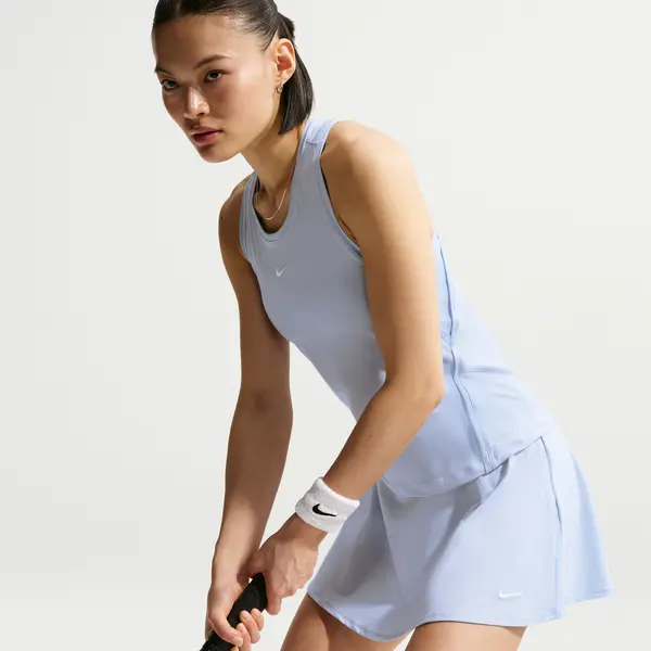 Nike Victory Dri-fit Flouncy Tennis Skirt - Blue