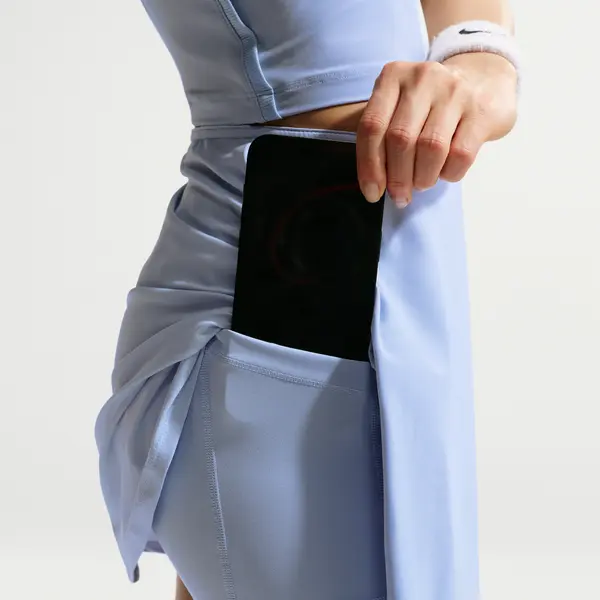 Nike Victory Dri-fit Flouncy Tennis Skirt - Blue