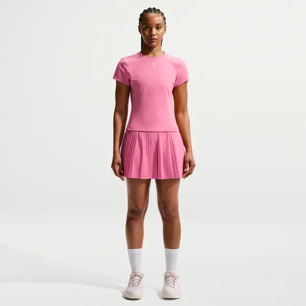Nike Court Advantage Dri-fit Tennis Top - Pink