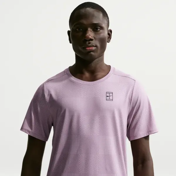 Nike Court Advantage Dri-fit Tennis Top - Grey