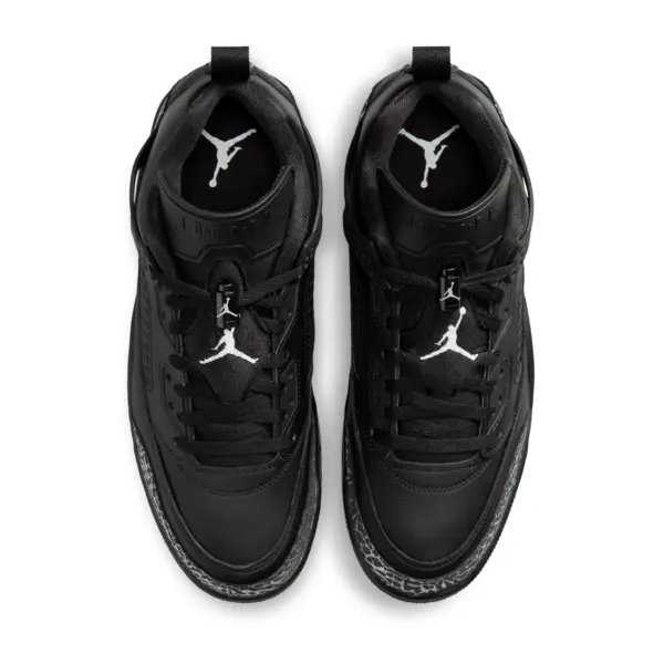JORDAN Spizike Low Leather Sneakers - Black