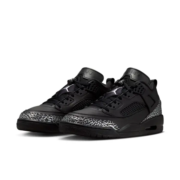 JORDAN Spizike Low Leather Sneakers - Black