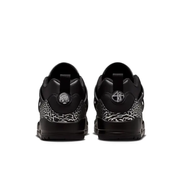 JORDAN Spizike Low Leather Sneakers - Black