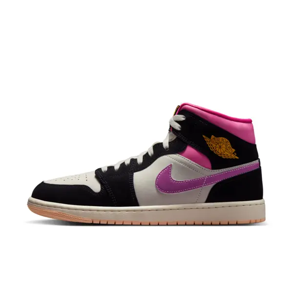 JORDAN 1 Mid Se Sneakers - Black
