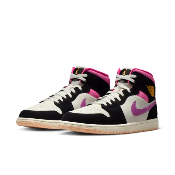 JORDAN 1 Mid Se Sneakers - Black