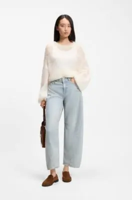 BOSS Relaxed-fit Balloon Leg Jeans