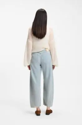 BOSS Relaxed-fit Balloon Leg Jeans