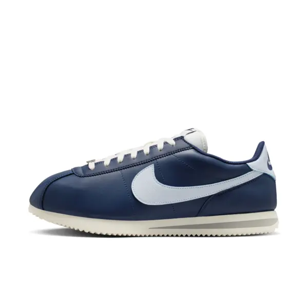 Nike Cortez Leather Sneakers - Blue