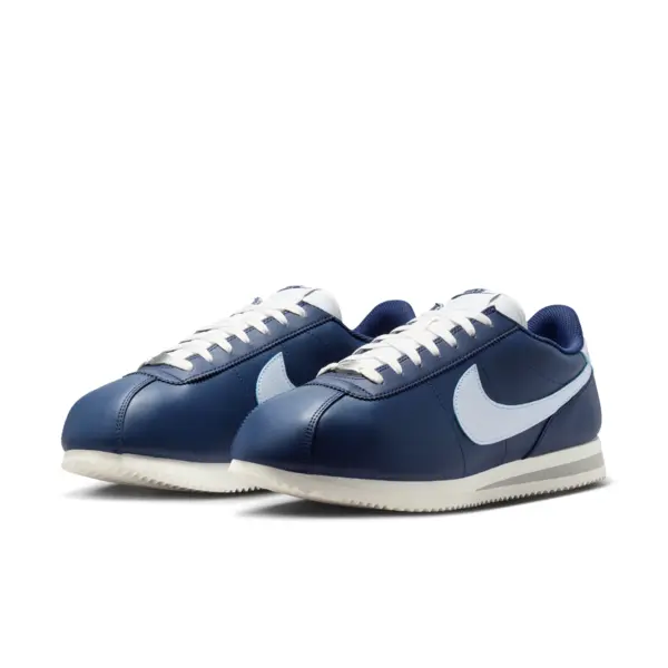 Nike Cortez Leather Sneakers - Blue