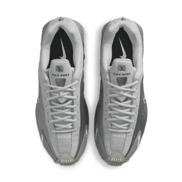 Nike Shox R4 Athletic Shoes - Grey