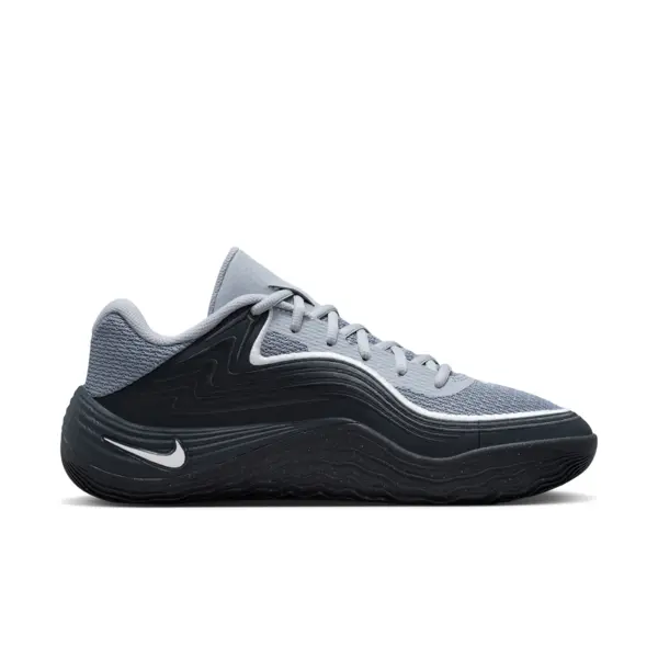 Nike Precision Low Basketball Shoes - Grey