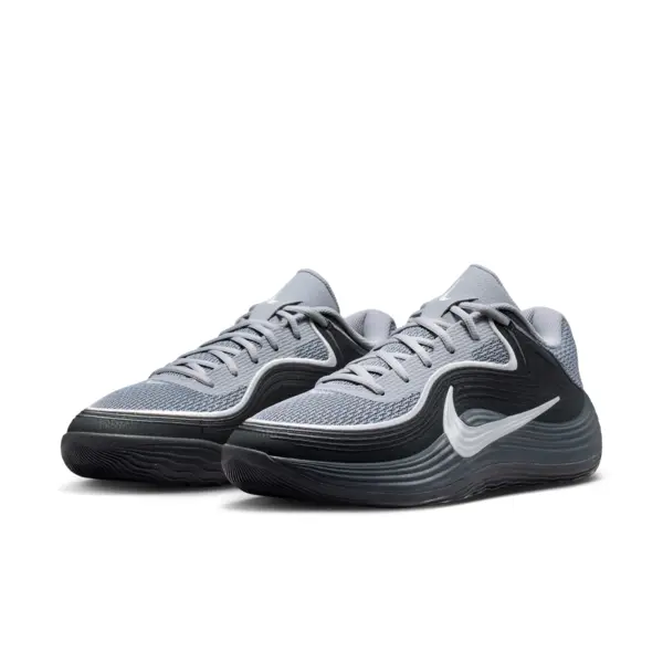Nike Precision Low Basketball Shoes - Grey