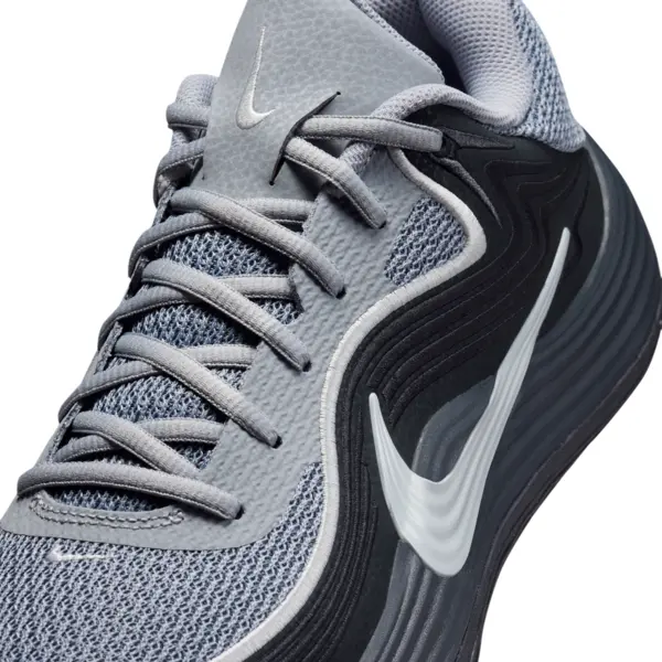Nike Precision Low Basketball Shoes - Grey