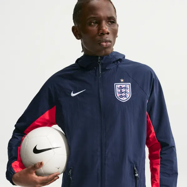 Nike England Awf Soccer Woven Jacket - Blue