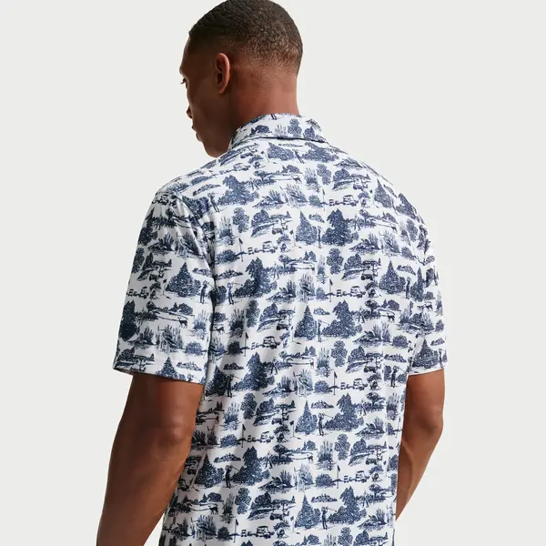 Nike Tailored Performance Dri-fit Golf Polo - Grey