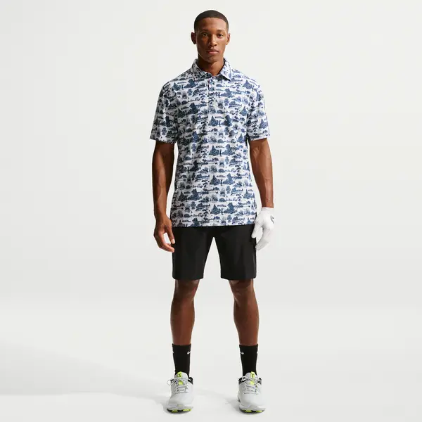 Nike Tailored Performance Dri-fit Golf Polo - Grey