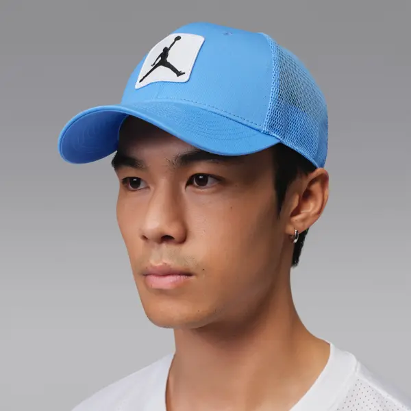 JORDAN Rise Structured Baseball Hat - Blue