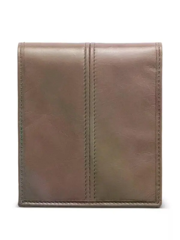 Prada Leather Wallet - Neutrals