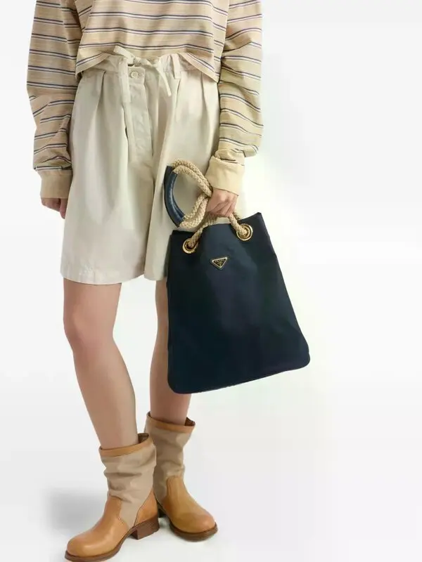 Prada Re-nylon Mariner Bucket Bag - Blue