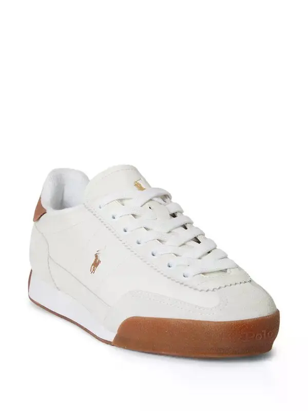 Polo Ralph Lauren Hester Lace-up Leather Sneakers