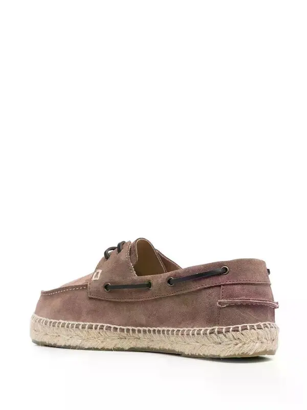 Manebí Lace-up Suede Espadrilles