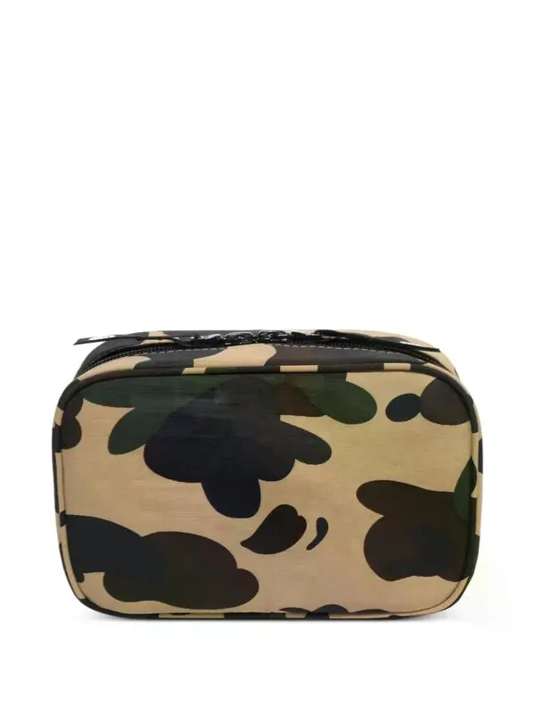 A BATHING APE 1st Camo Wash Bag