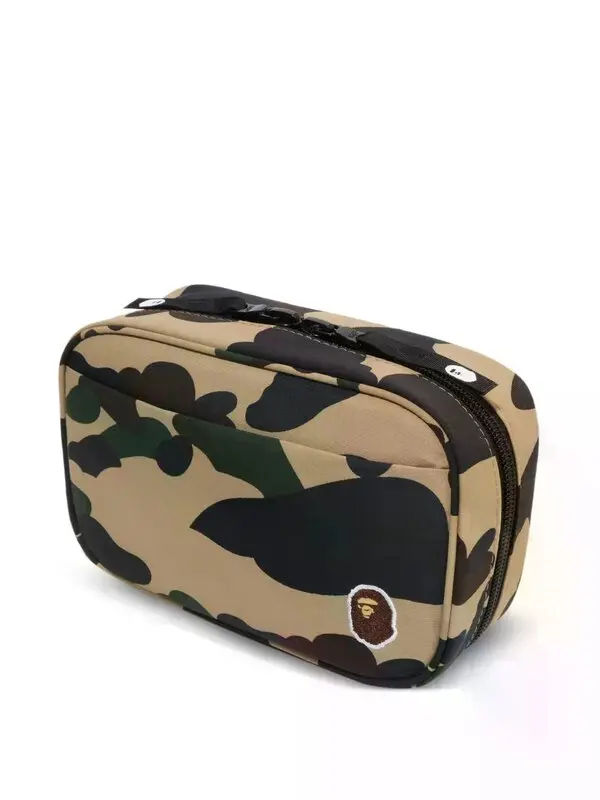 A BATHING APE 1st Camo Wash Bag