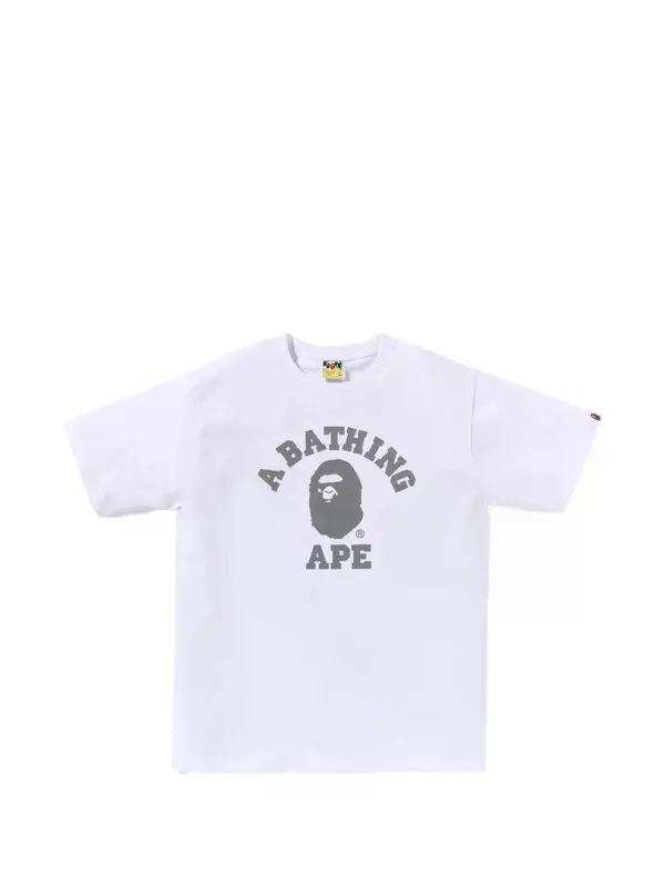 A BATHING APE Ape Head Graphic-print T-shirt - White