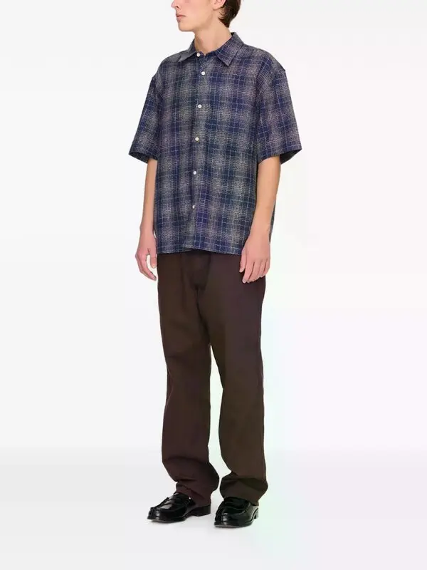 PALMES Checked Short-sleeve Shirt
