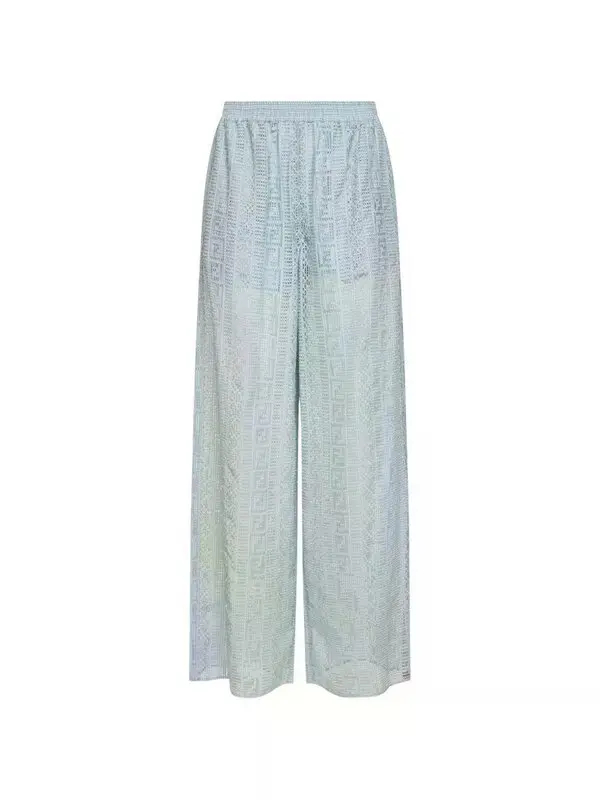 Fendi Ff Burnout Trousers