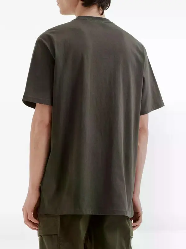 CHOCOOLATE Graphic-patch T-shirt - Brown