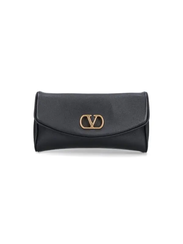 Valentino Garavani De Vain Shoulder Bag - Black