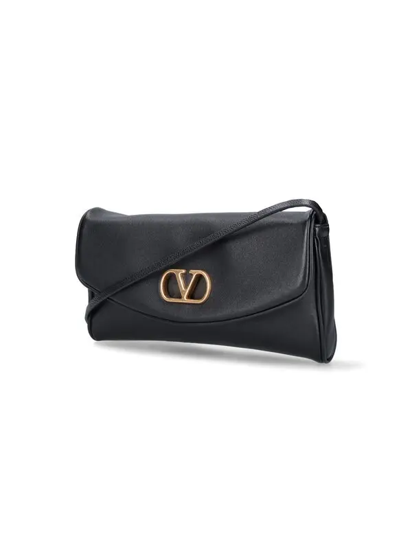 Valentino Garavani De Vain Shoulder Bag - Black