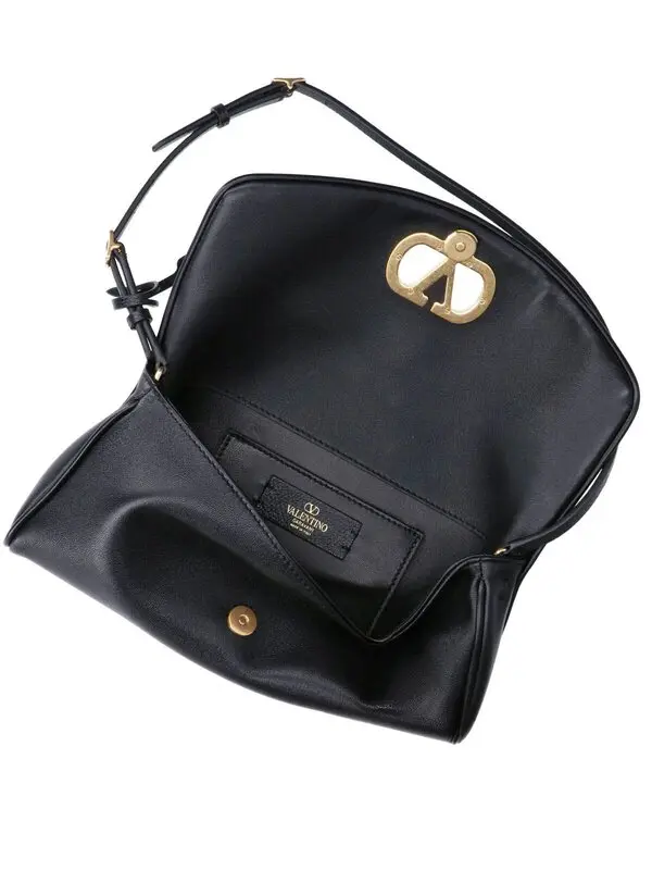 Valentino Garavani De Vain Shoulder Bag - Black